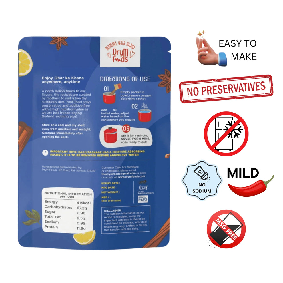 Instant Rabdi Ready To Eat Preservative Free Dried Food – DryM Foods